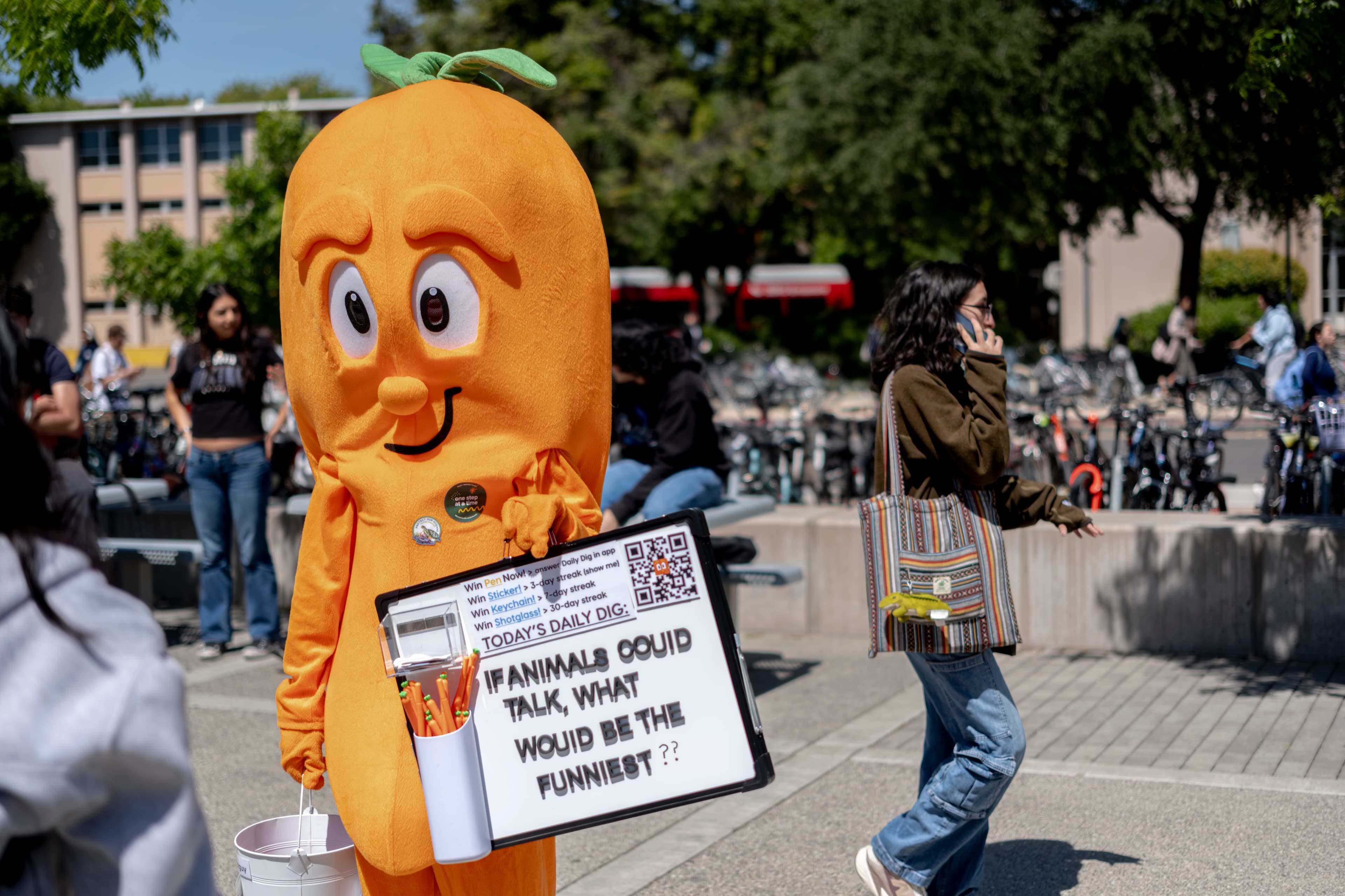 Today’s Daily Dig: Who is the Carrot Guy? | The Aggie