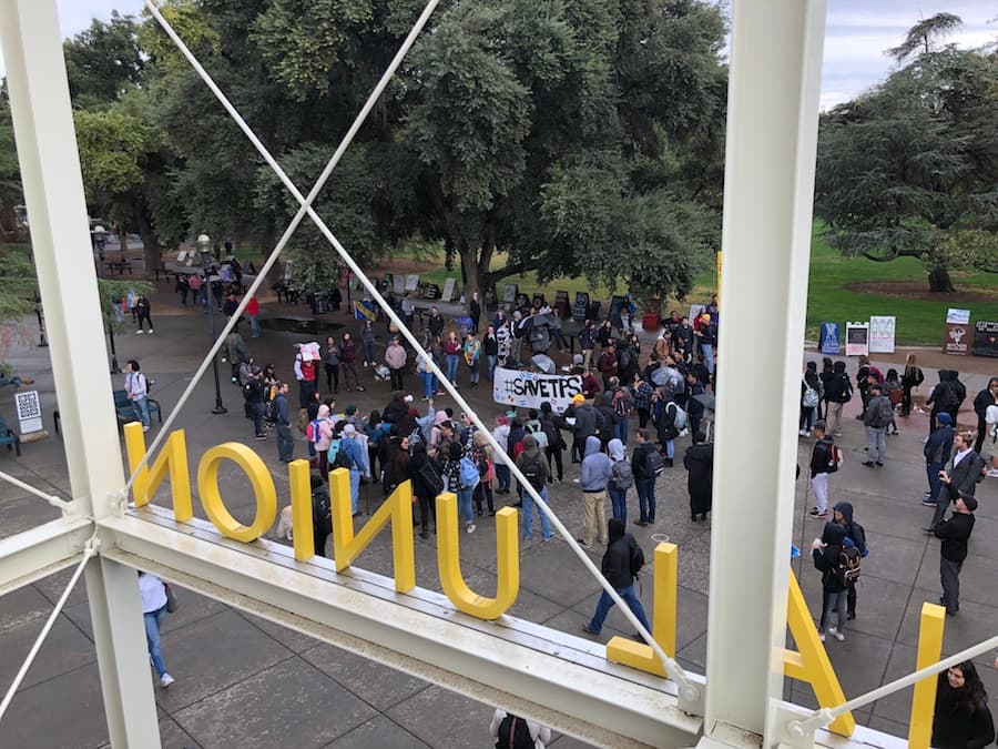 Students rally in response to threat against Temporary Protected Status ...