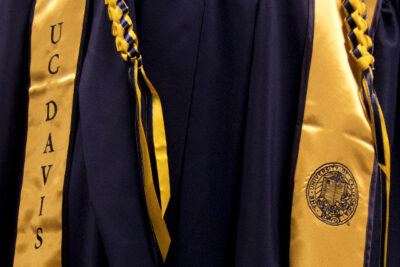 UC Davis Stores unveil new graduation gowns | The Aggie