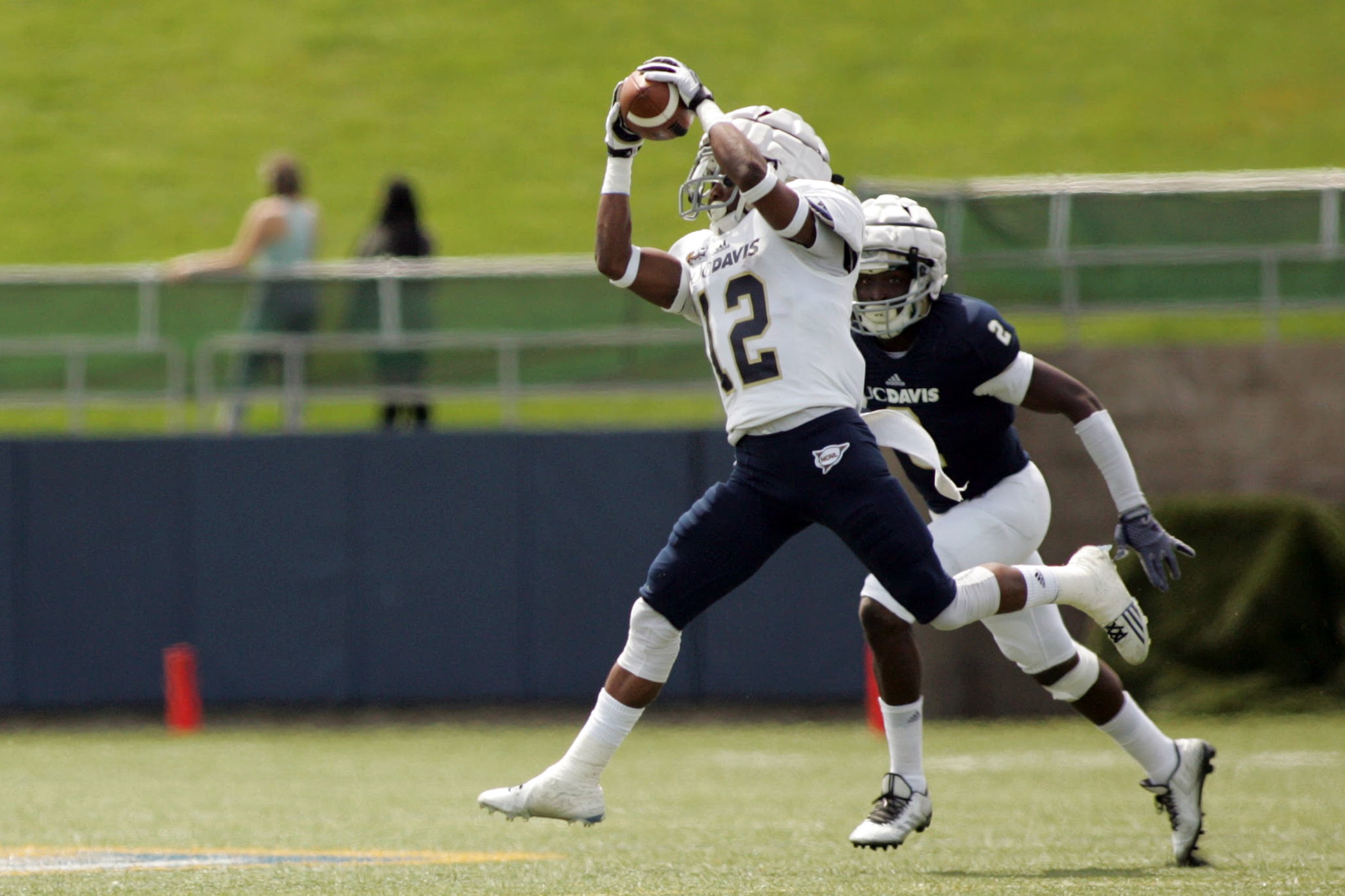 UC Davis spring football scrimmage - The Aggie