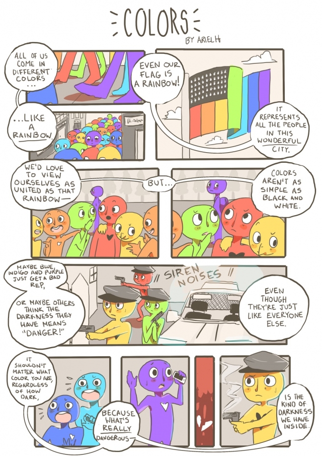 Cartoon: Colors - The Aggie