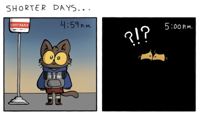 Cartoon: Shorter Days | The Aggie