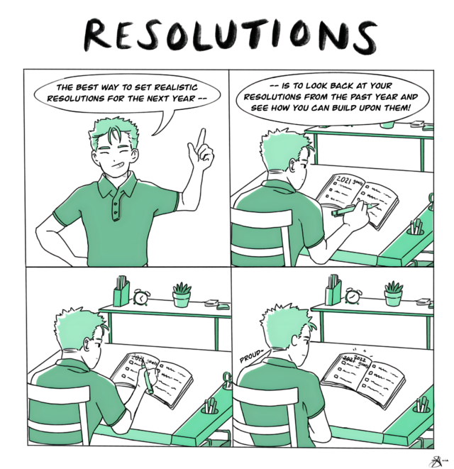 Cartoon: Resolutions | The Aggie