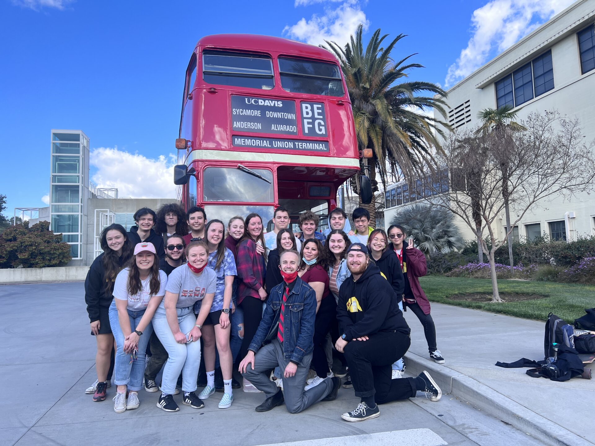 Unitrans celebrates 54th birthday with vintage London double-decker ...