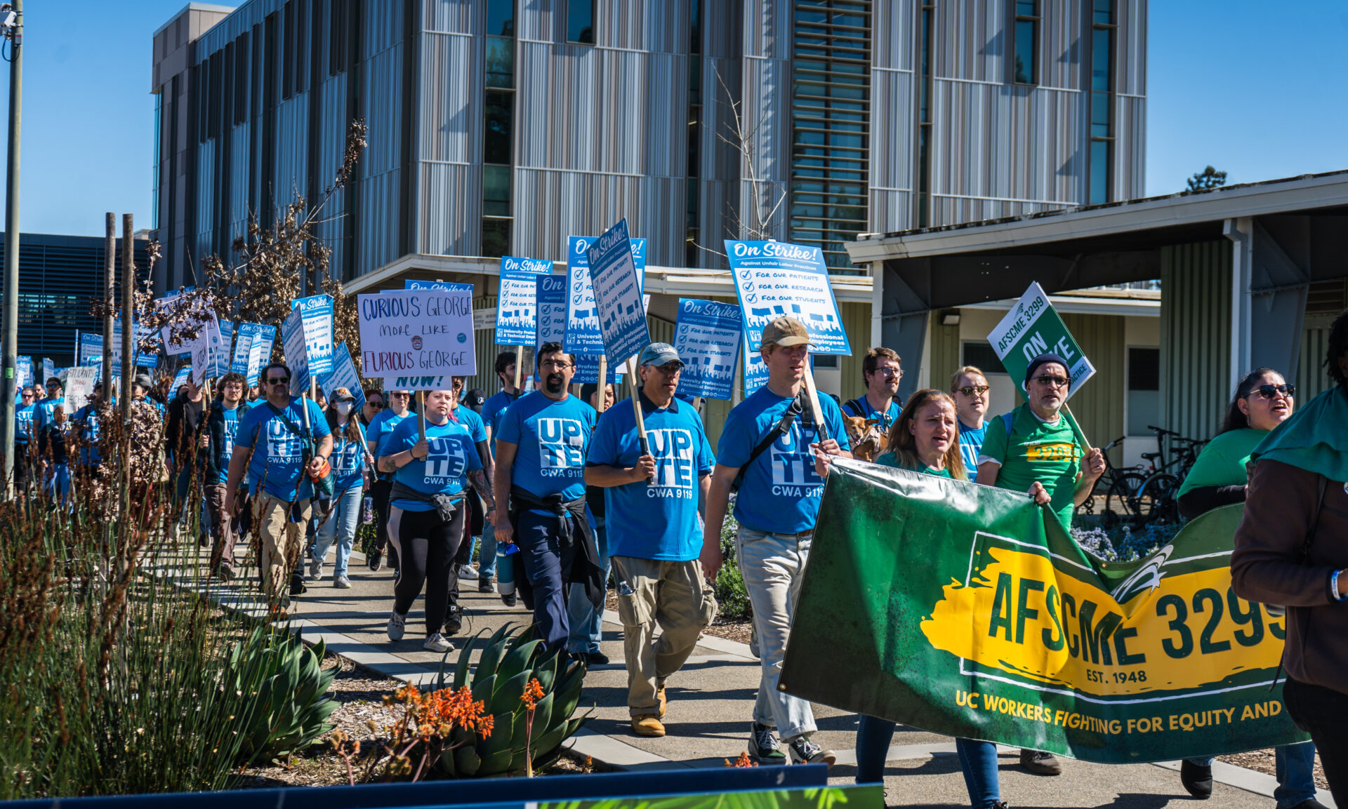 Two major UC labor unions to strike systemwide over unfair labor ...