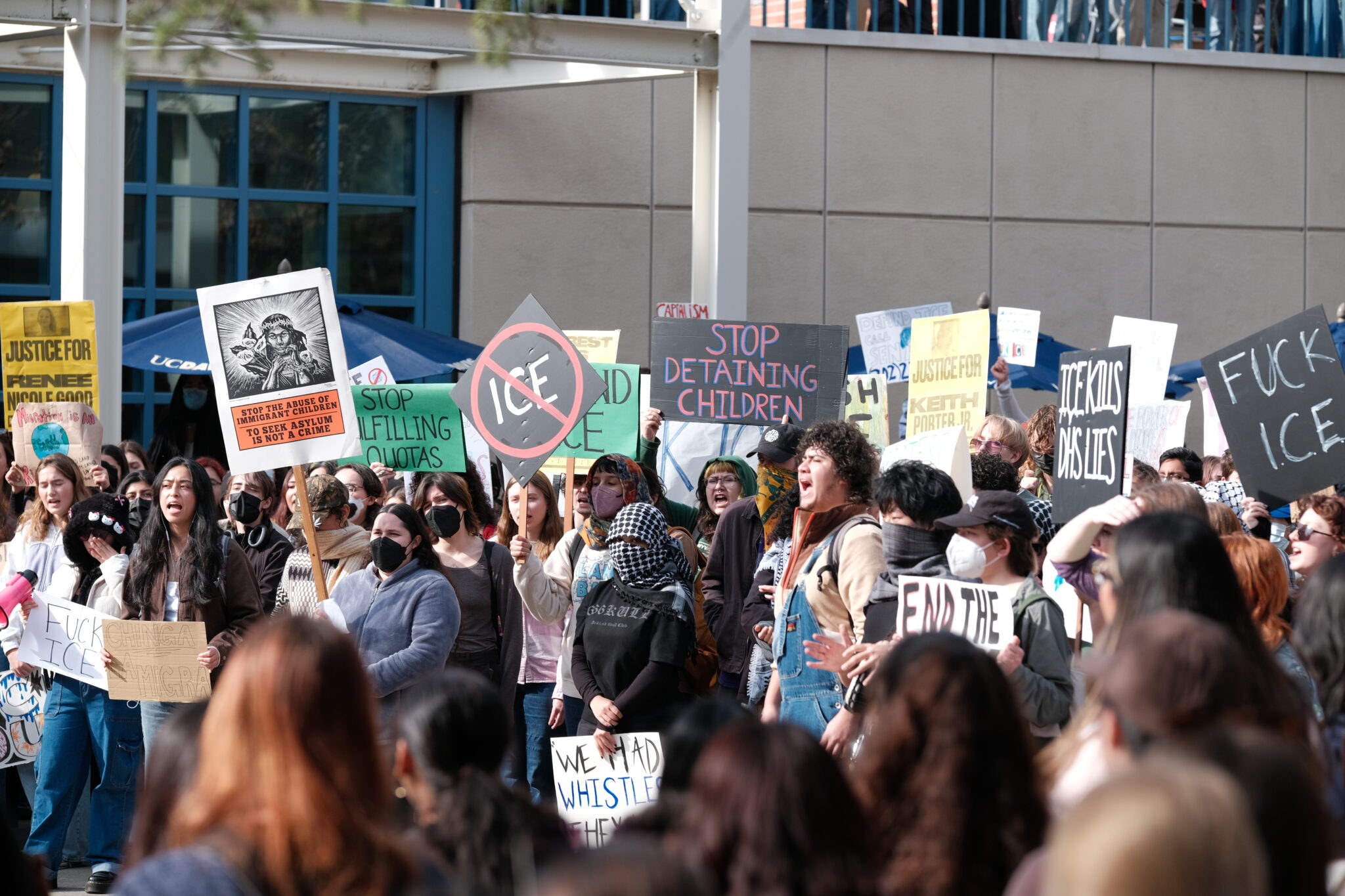 Students protest ICE across the country | The Aggie